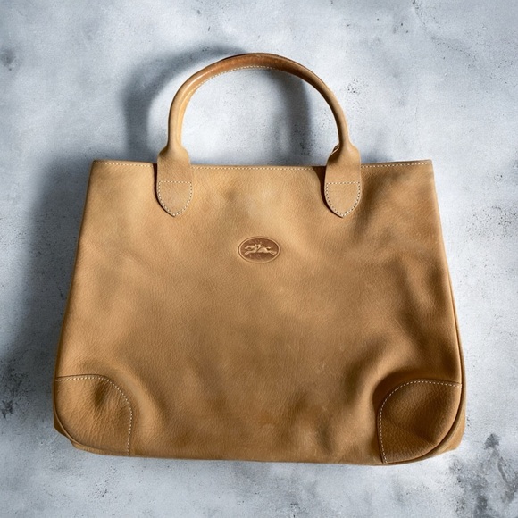 Longchamp | Bags | Authentic Longchamp Cavalcade Suede Tan Shoulder Bag ...